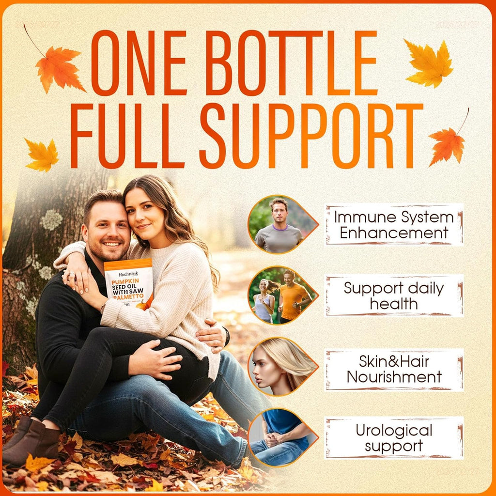 300 softgels of pumpkin seed oil
