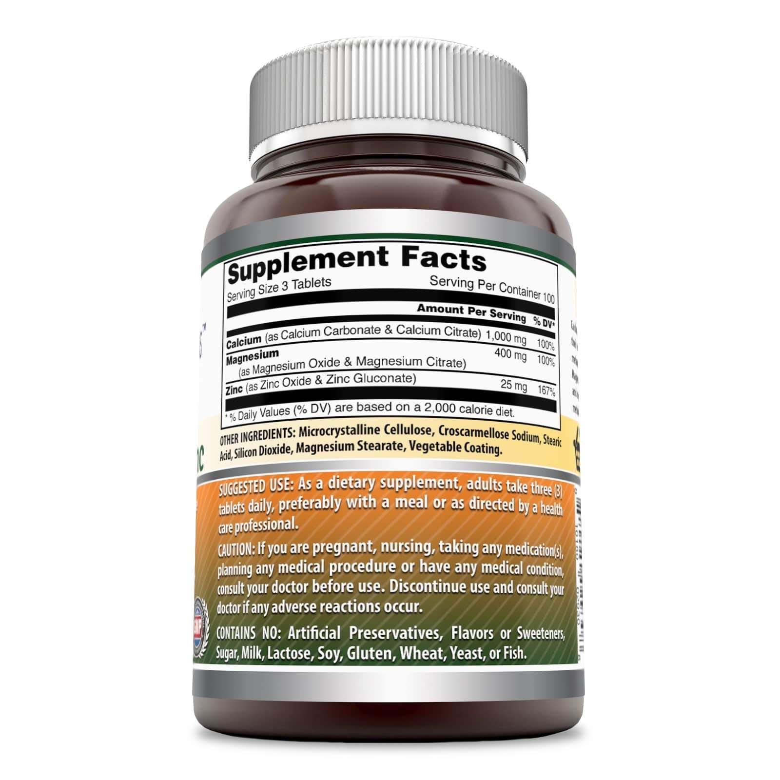 300 tablets for daily calcium intake