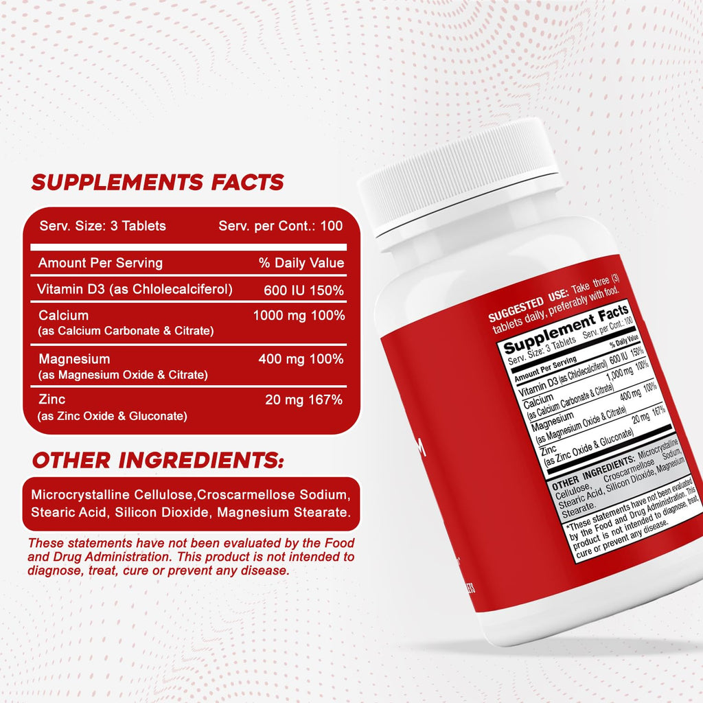 300 tablets for long-lasting supply