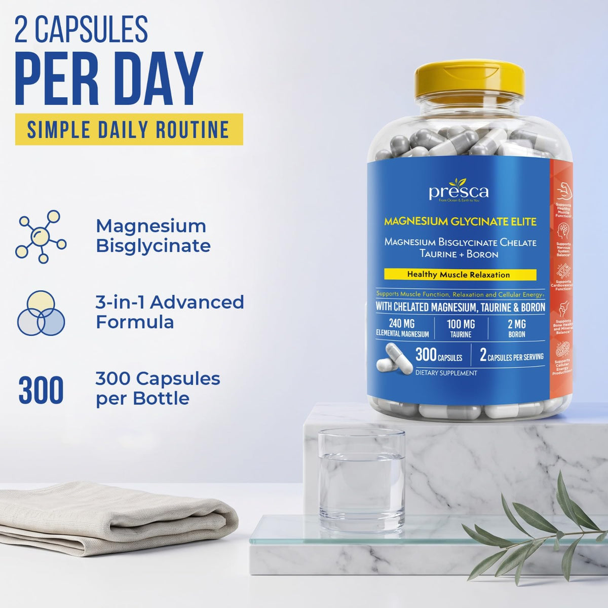 300 tablets for long-lasting supply