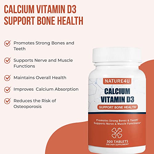 300 tablets of calcium goodness