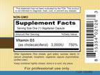 3000 IU Sun D3 for bone health
