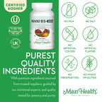 3000 IU Vitamin D3 dosage