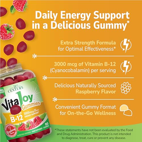 3000 mcg B12 gummy vitamins