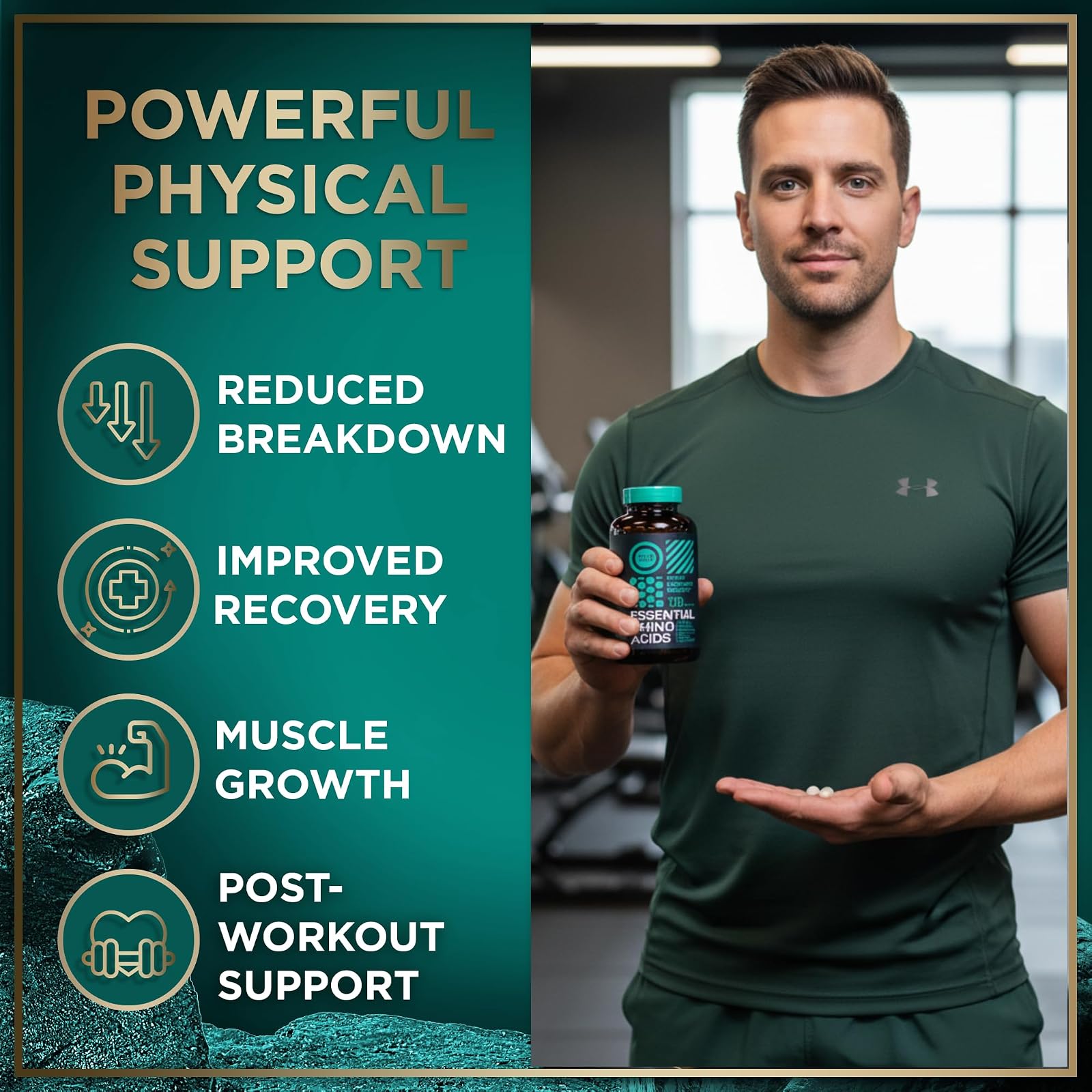 3000 mg amino acids for recovery