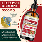 3000 mg berberine for blood sugar support