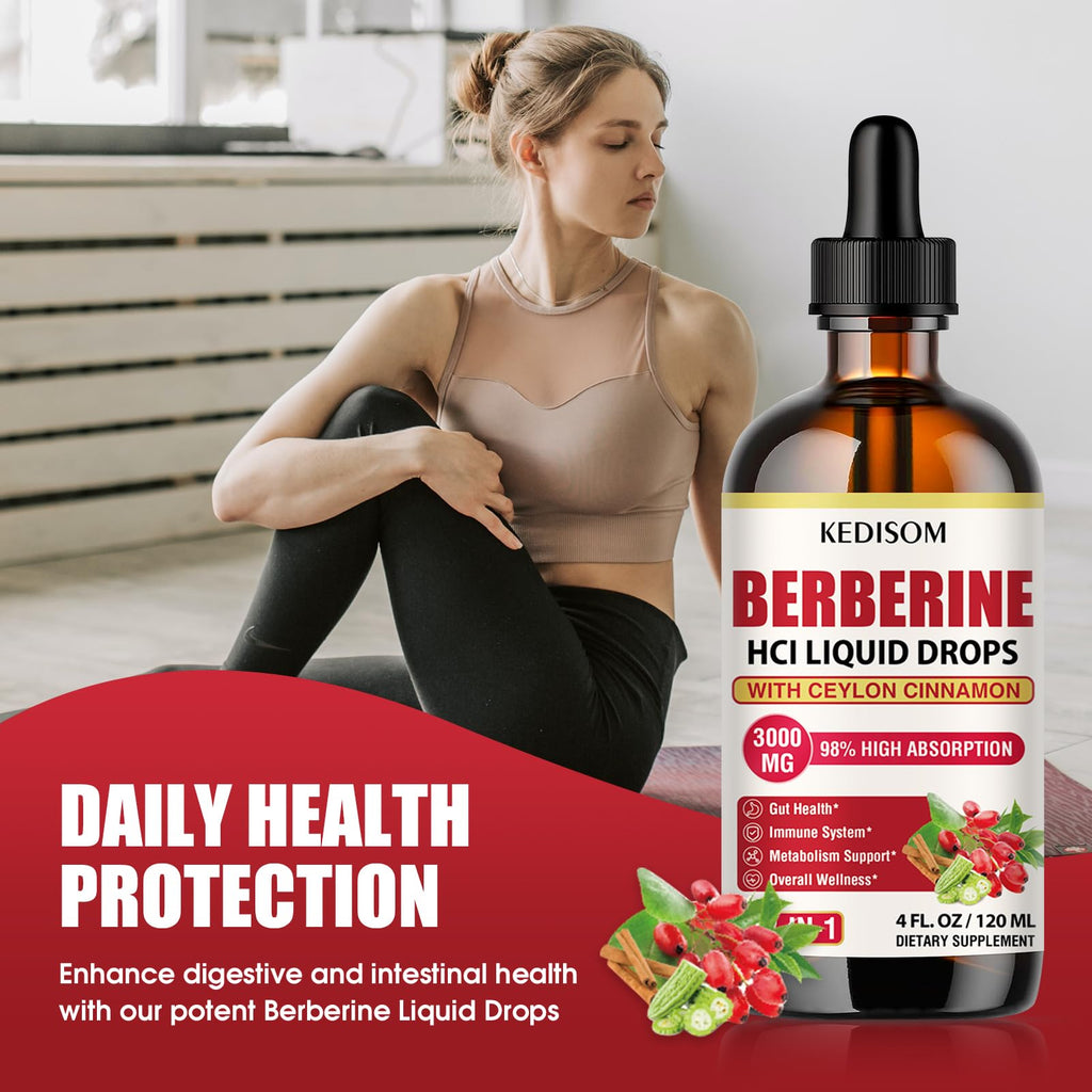 3000 mg berberine for health