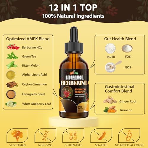 3000 mg berberine for wellness