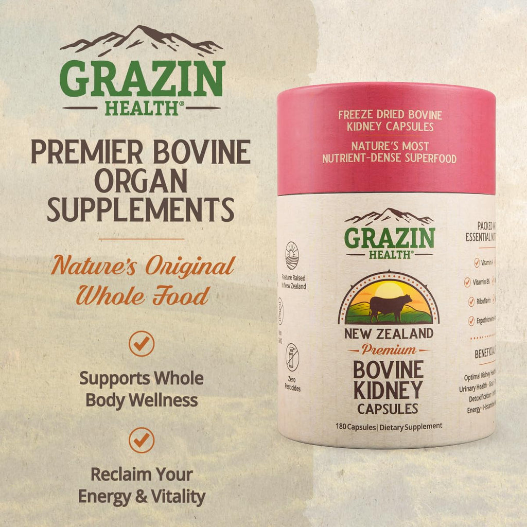3000 mg Bovine Kidney supplement