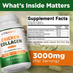 3000 mg chicken collagen capsules