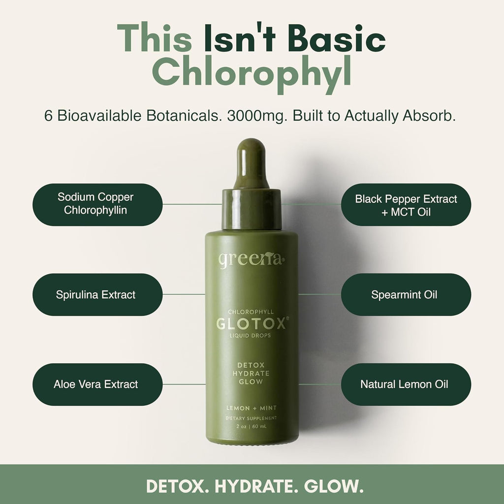 3000 mg chlorophyll for detox