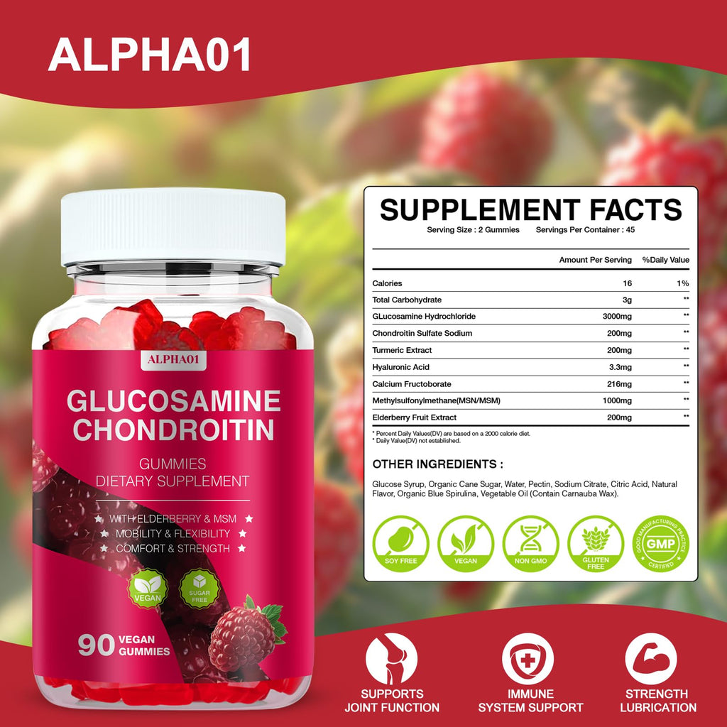 3000 mg chondroitin supplement for mobility
