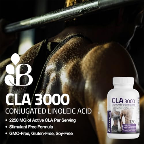 3000 mg CLA for effective fat burning