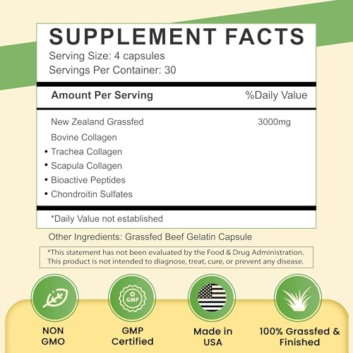 3000 mg collagen capsules for beauty