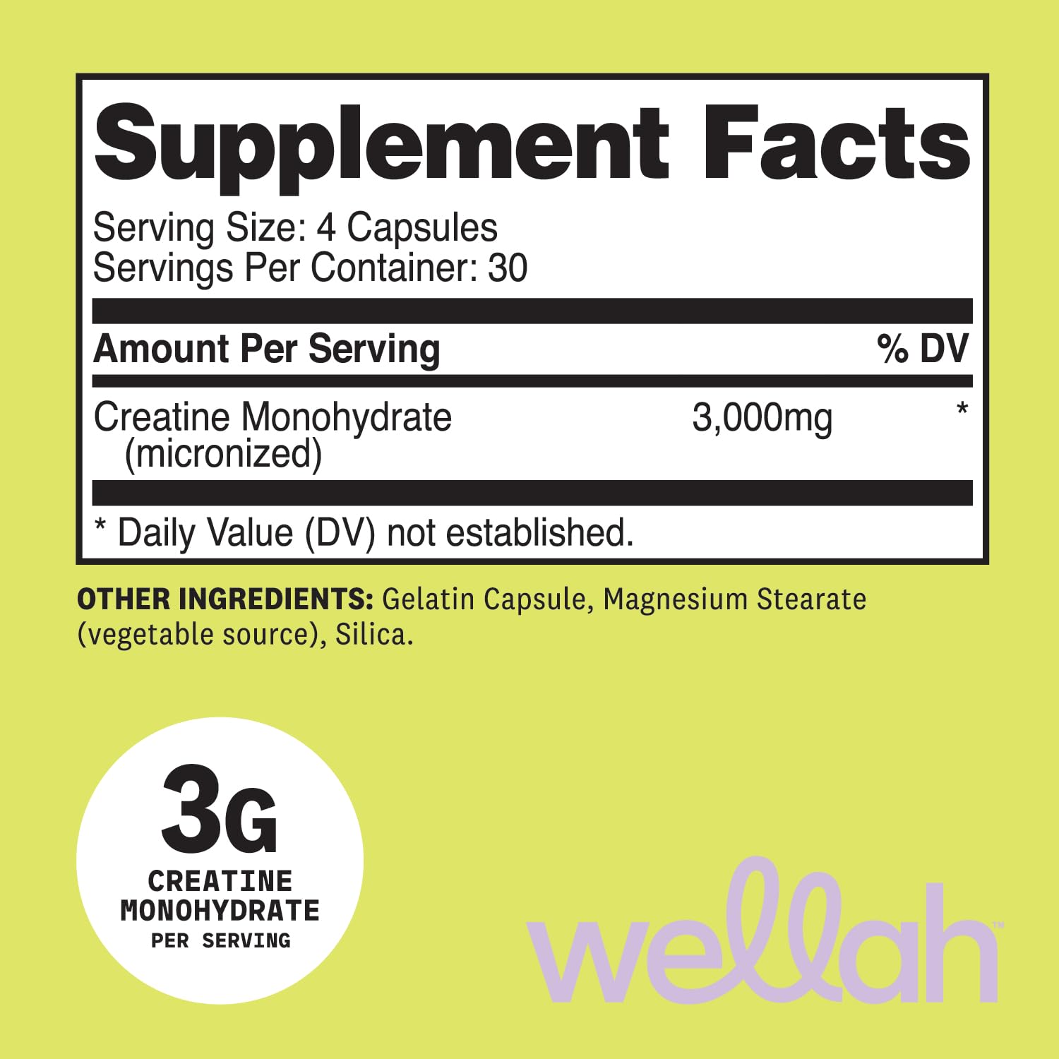 3000 mg creatine for muscle growth