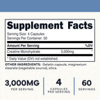 3000 mg creatine for muscle growth