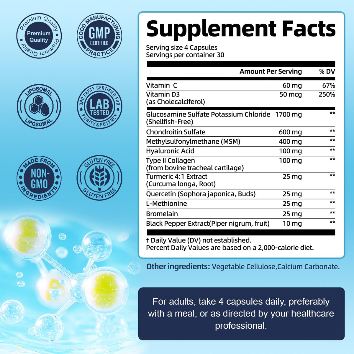 3000 mg glucosamine chondroitin benefits