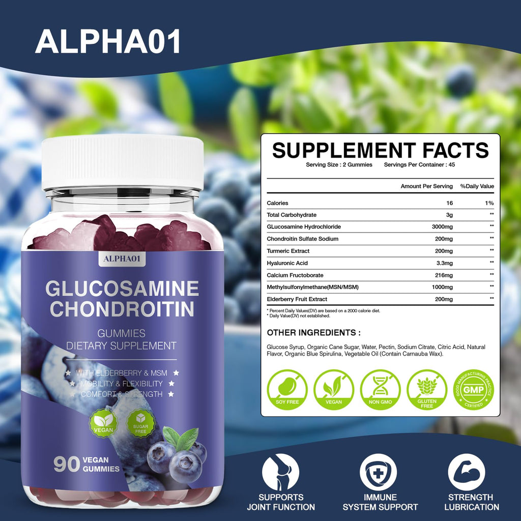 3000 mg glucosamine chondroitin formula