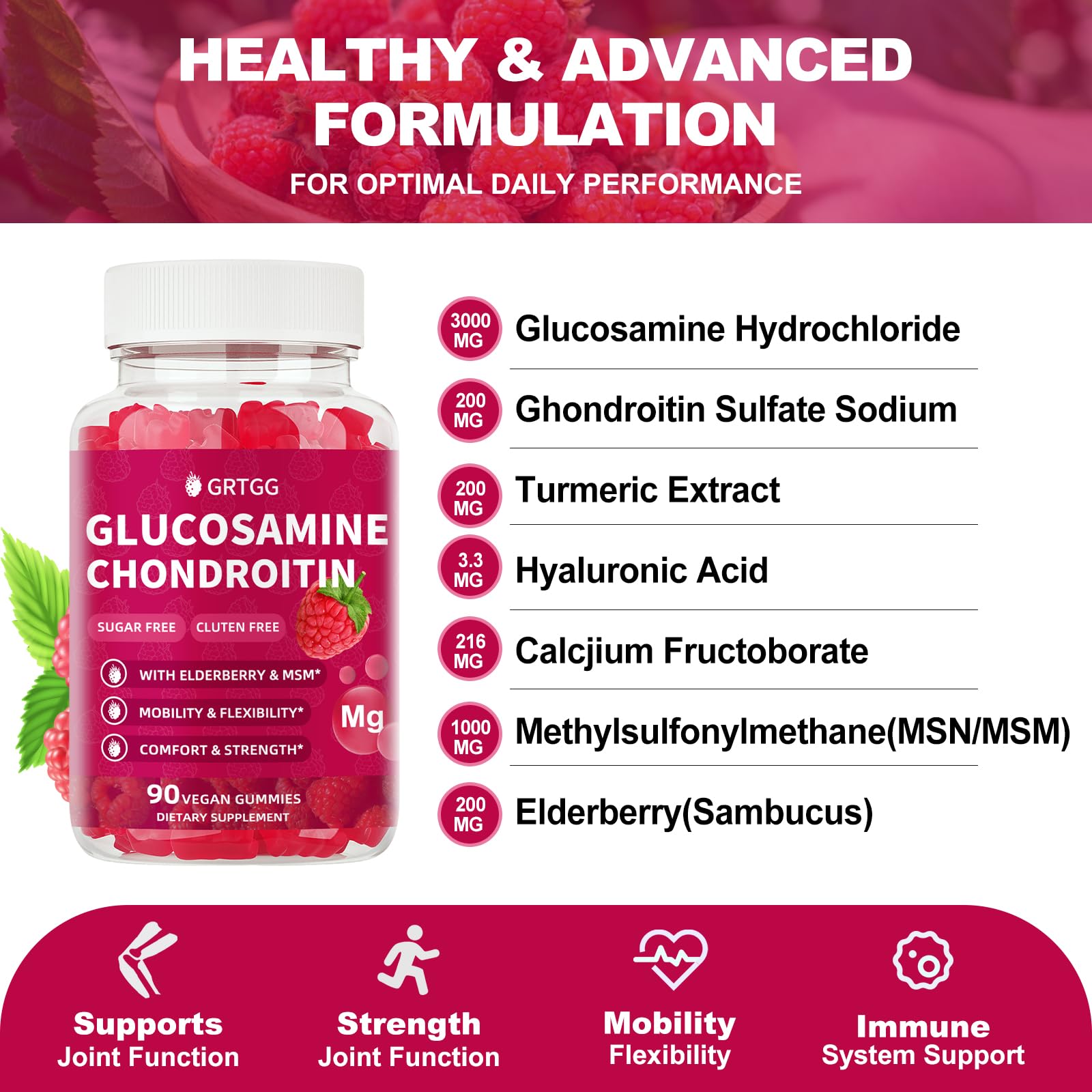 3000 mg glucosamine chondroitin formula