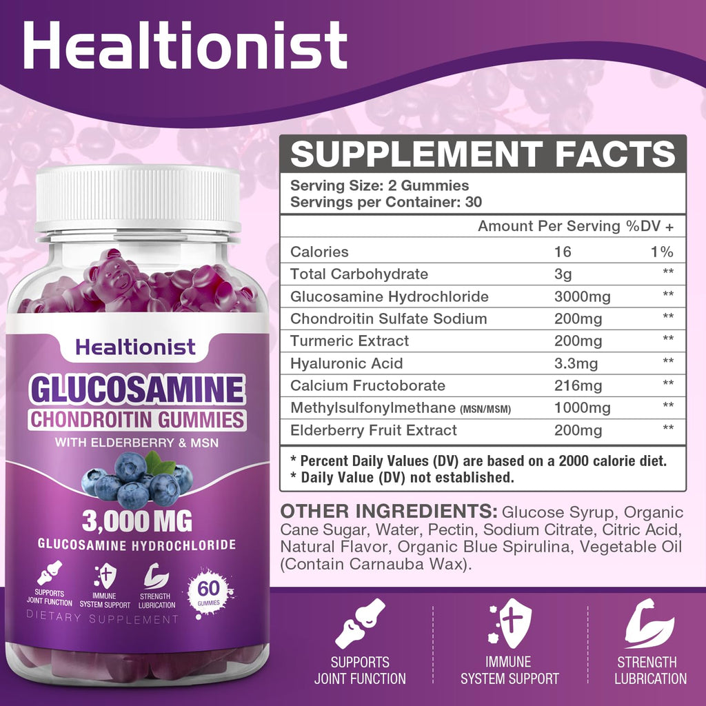 3000 mg glucosamine chondroitin supplement