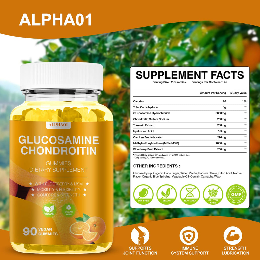 3000 mg glucosamine chondroitin supplement