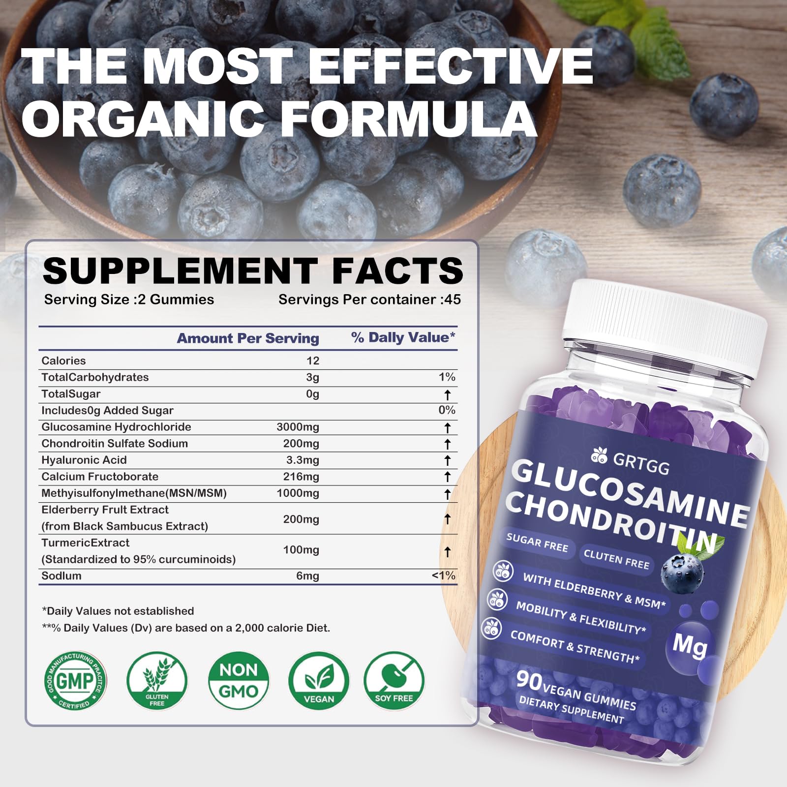 3000 mg glucosamine chondroitin