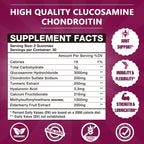 3000 mg glucosamine for enhanced mobility