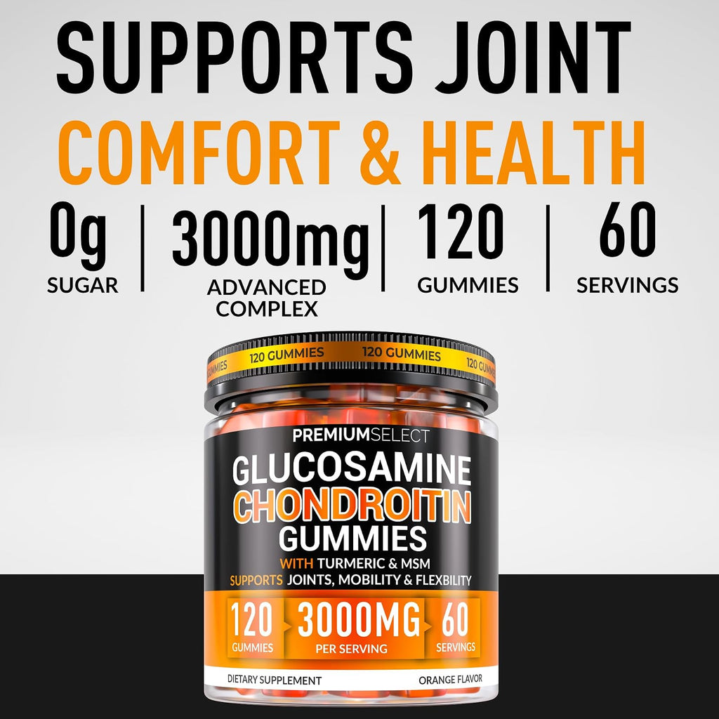 3000 mg glucosamine gummies for mobility