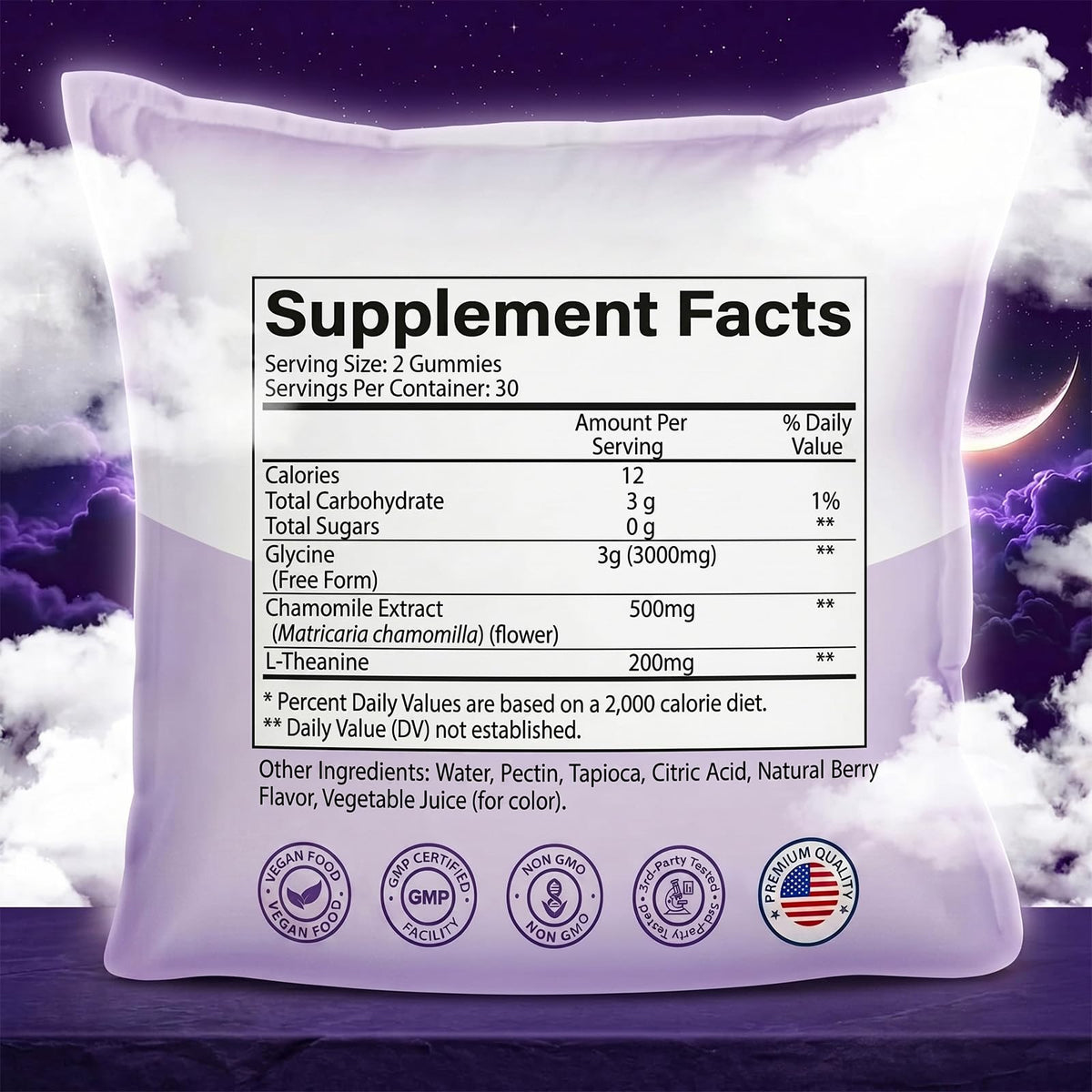 3000 mg glycine multivitamins benefits