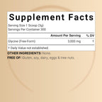 3000 mg glycine supplement benefits