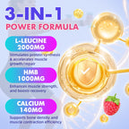 3000 mg HMB and L-Leucine for strength