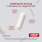 3000 mg L Arginine dosage
