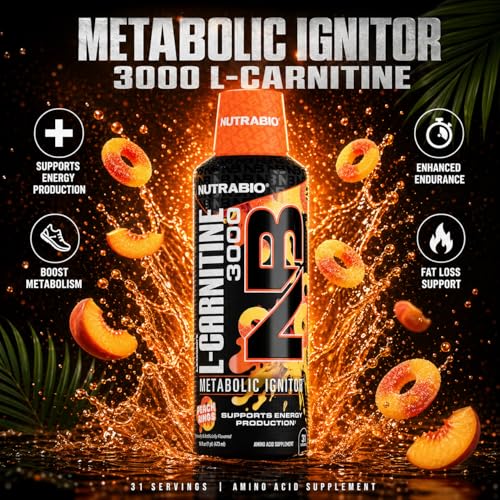 3000 mg L-Carnitine energy boost