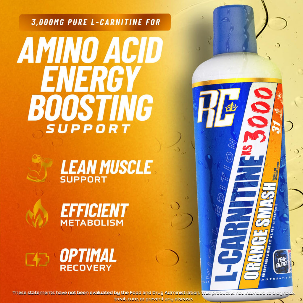 3000 mg L-Carnitine for energy