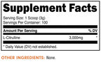 3000 mg L-Citrulline for workouts