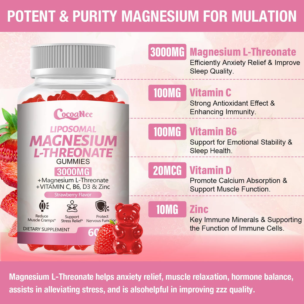 3000 mg magnesium threonate benefits