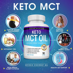 3000 mg MCT oil softgels