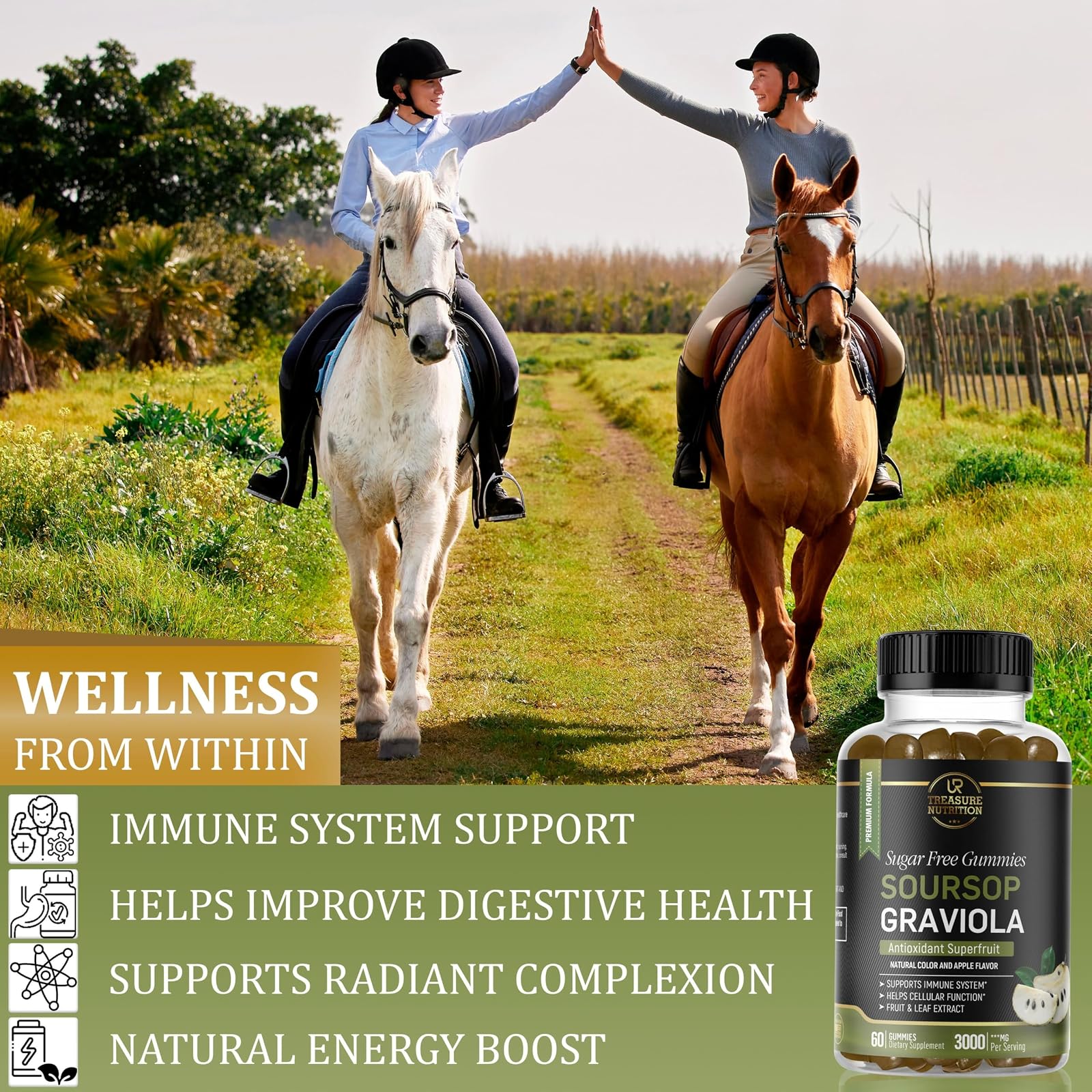 3000 mg multivitamin gummy supplement