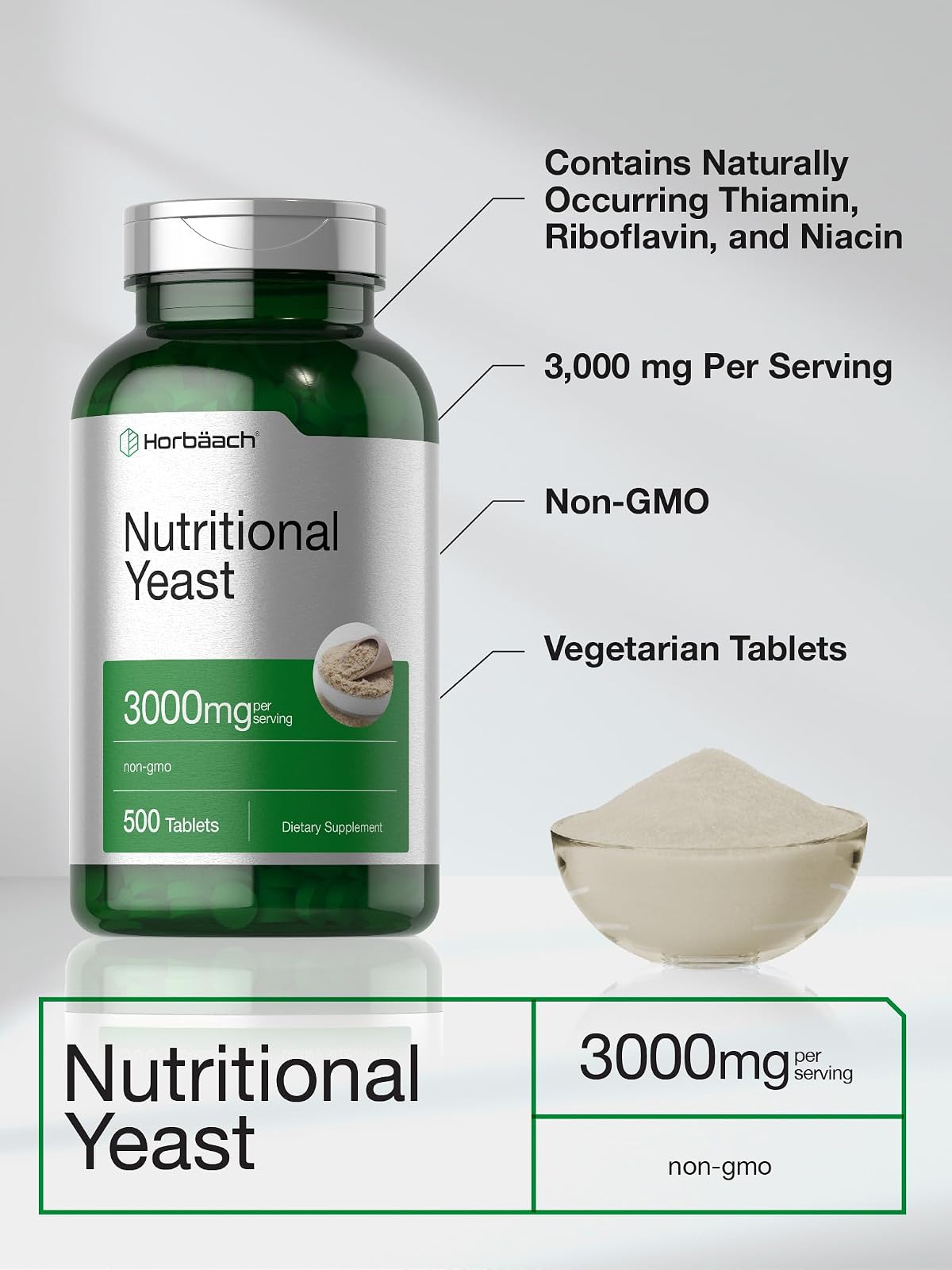 3000 mg nutritional yeast benefits