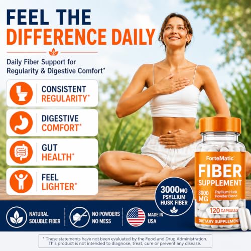 3000 mg psyllium husk for digestion