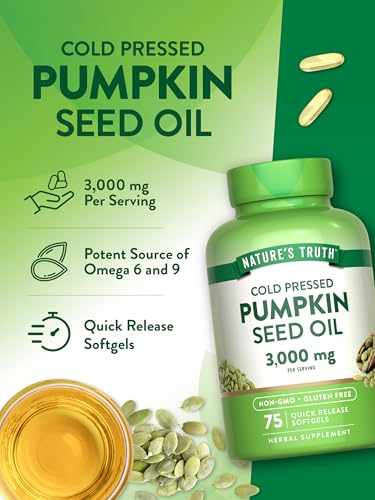 3000 mg pumpkin seed oil dosage