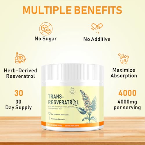 3000 mg Resveratrol Powder for vitality