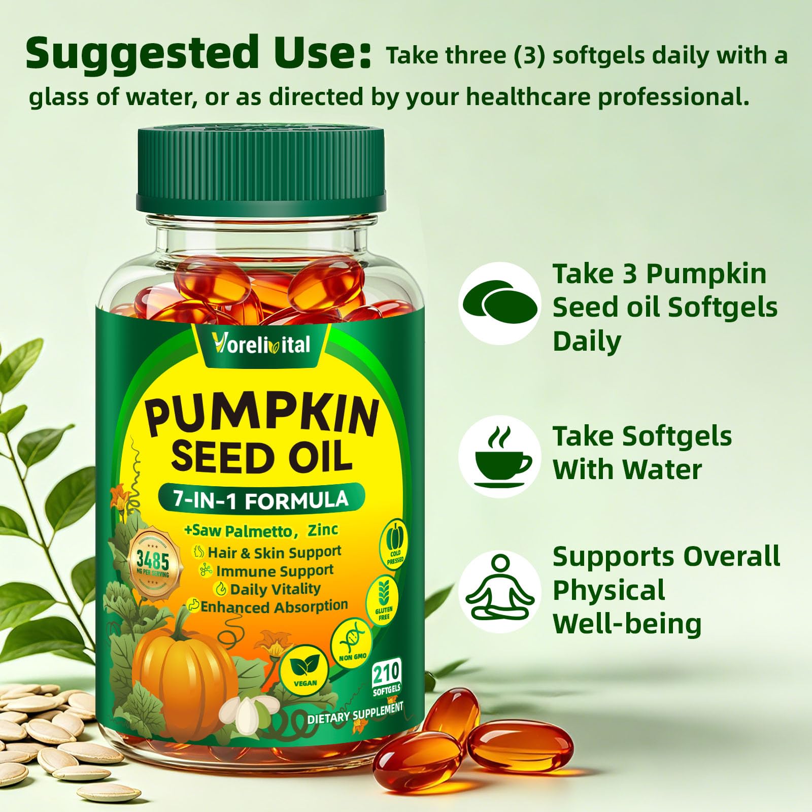 3000 mg saw palmetto dosage