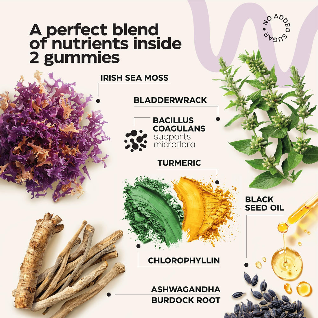 3000 mg sea moss gummies benefits