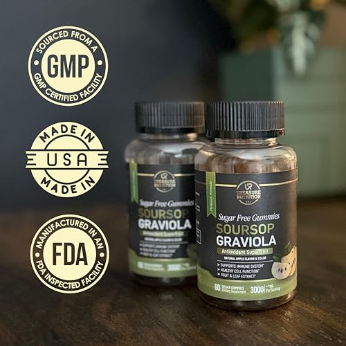3000 mg soursop gummy vitamins