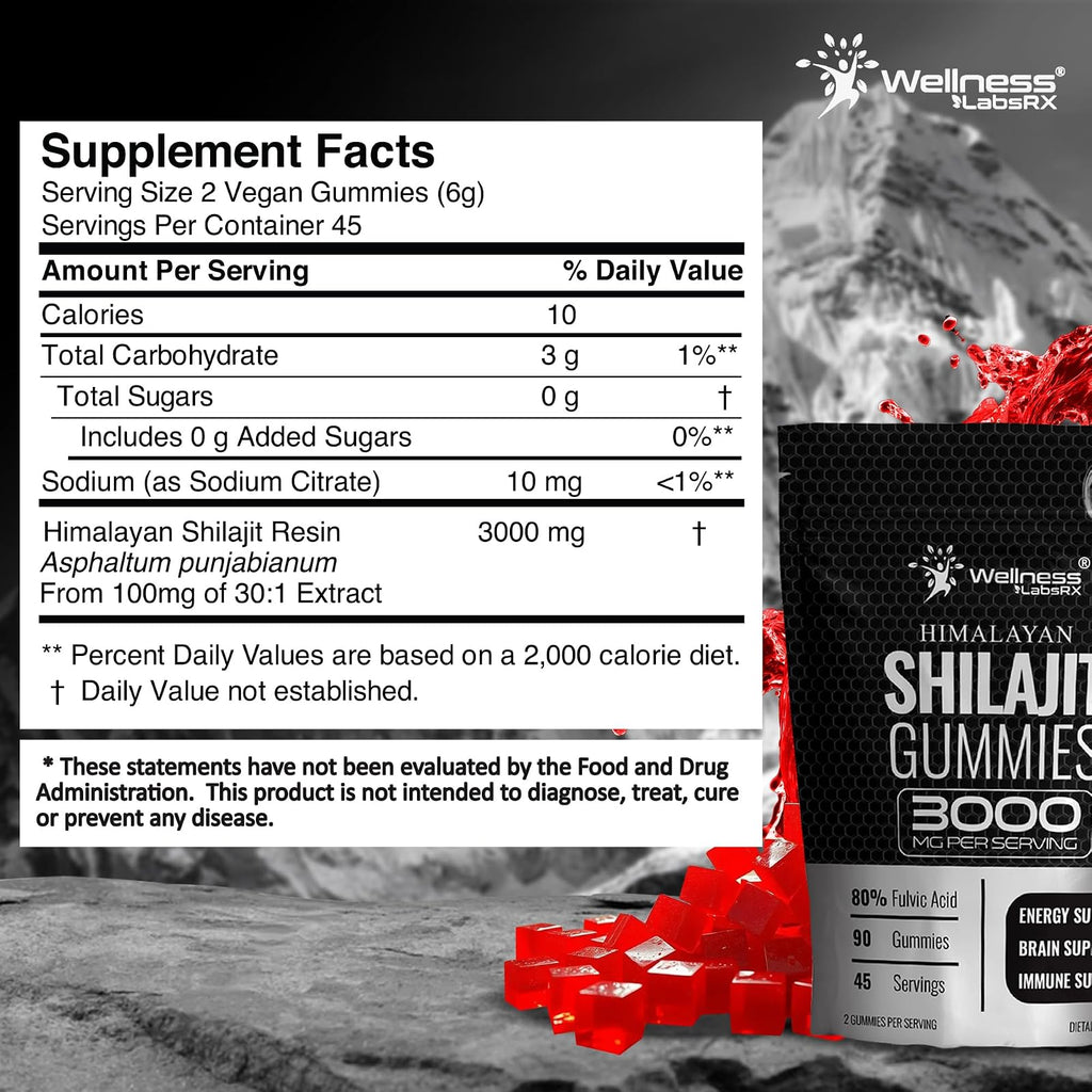 3000 mg trace minerals supplement