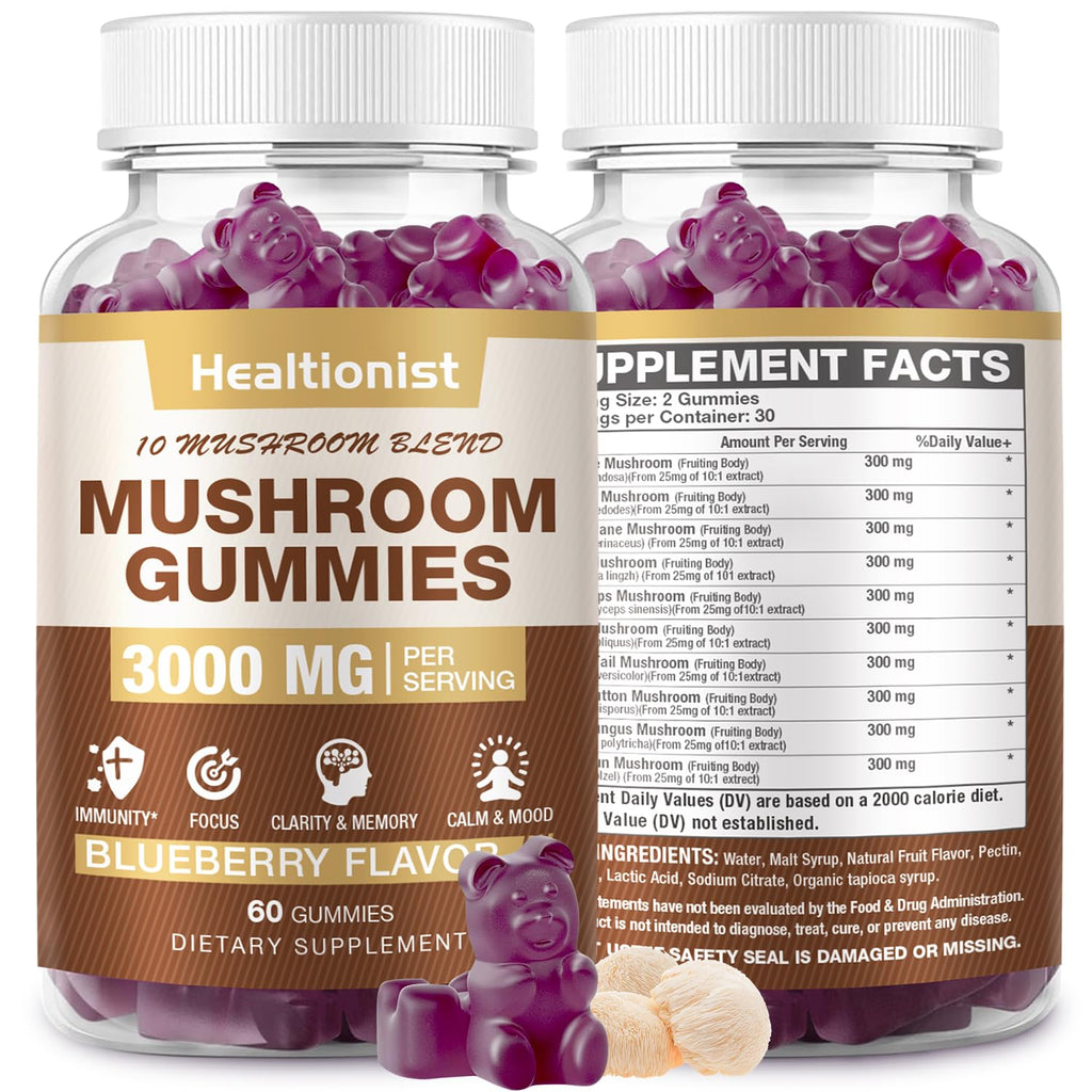 3000MG mushroom complex for brain health