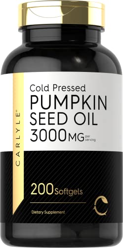 3000mg pumpkin seed oil softgels