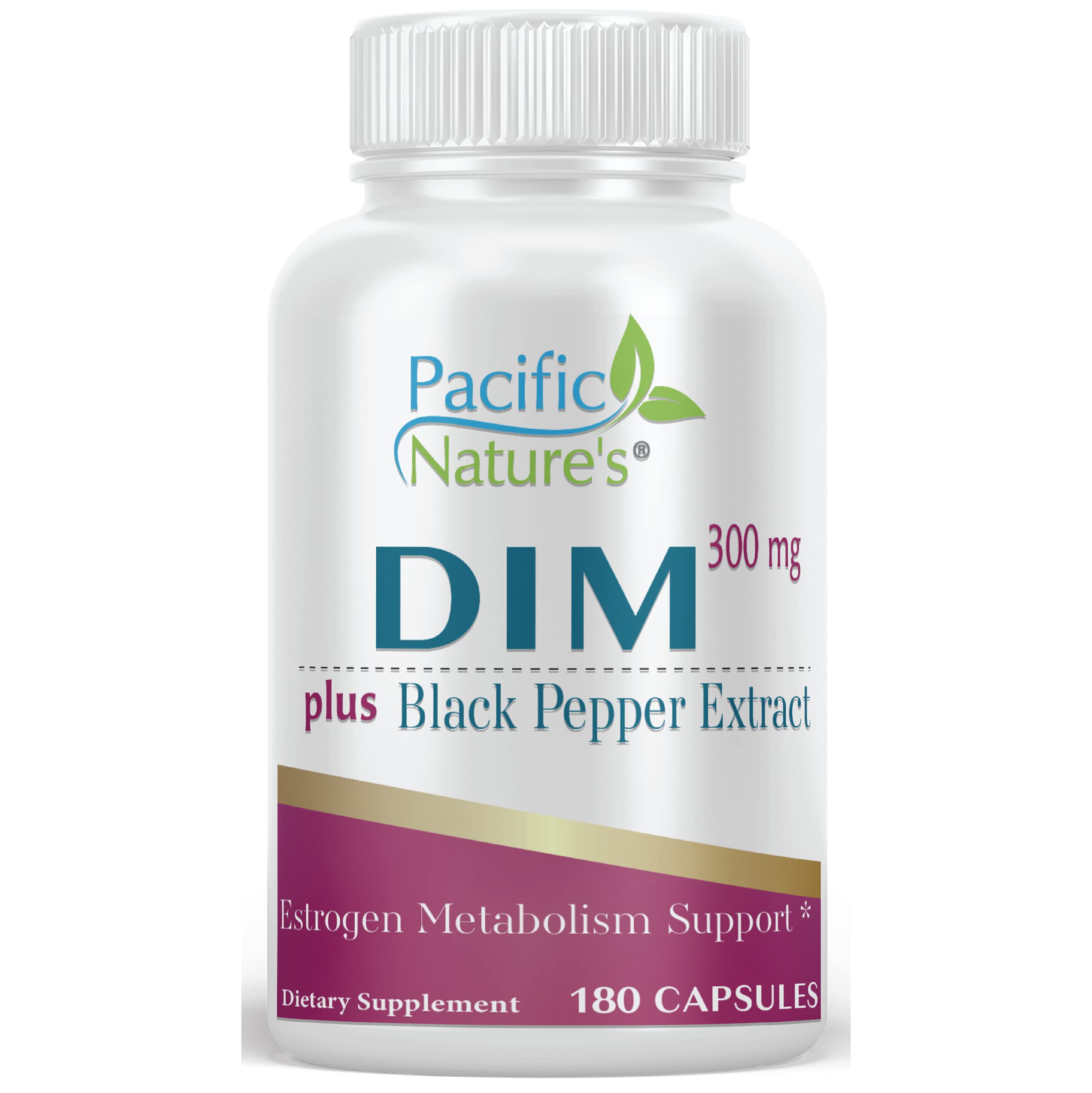 300mg DIM capsules for wellness
