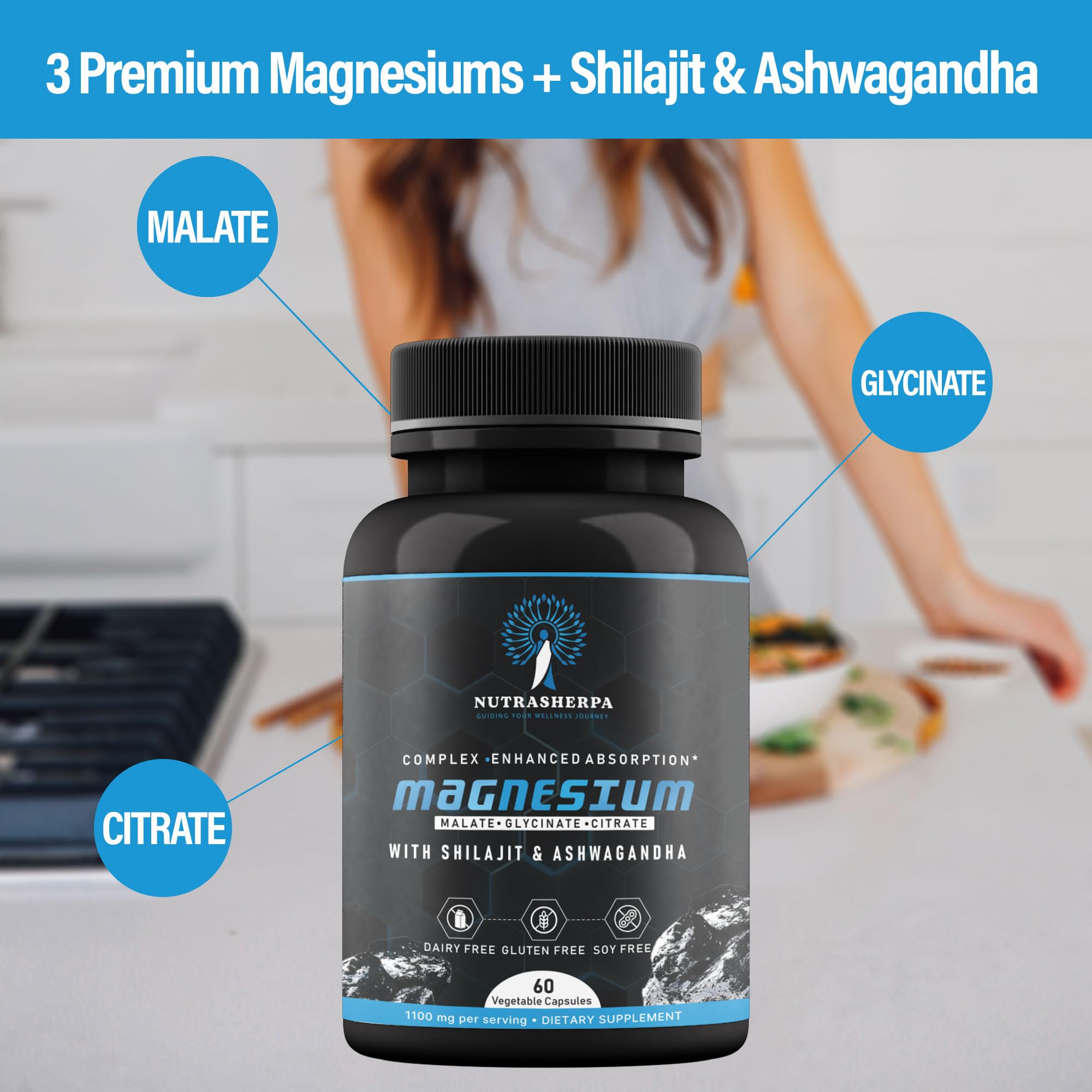 300mg magnesium complex for daily wellness